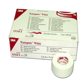 Transpore White Dressing Tape, 1534-1,1534-2,1534-3